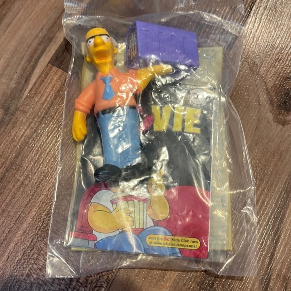 simpsons | Toys | The Simpsons The Movie Russ Cargill Toy Burger King ...
